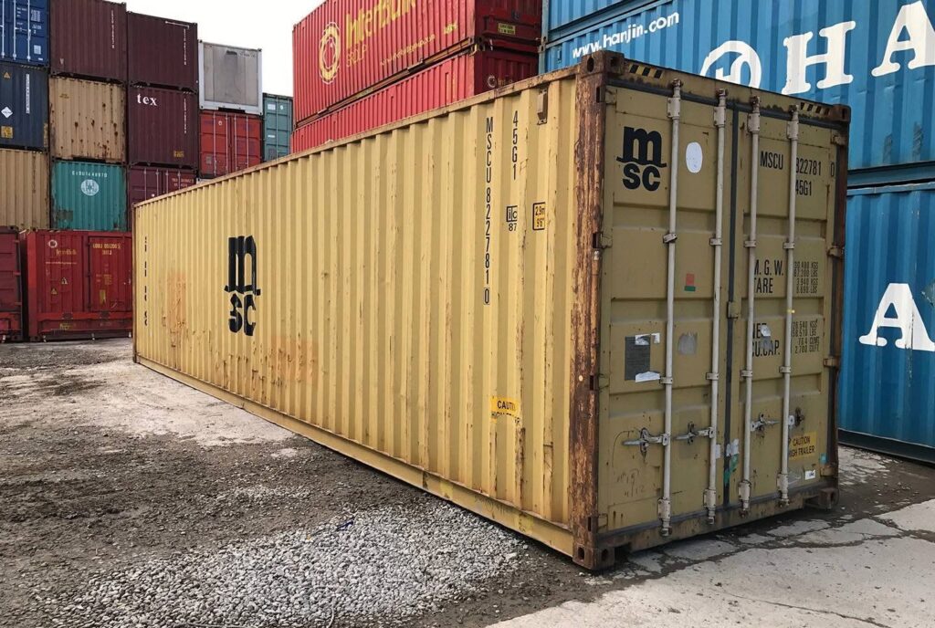 40Ft X 8Ft Used Storage Container – Standard - First Choice Shipping ...