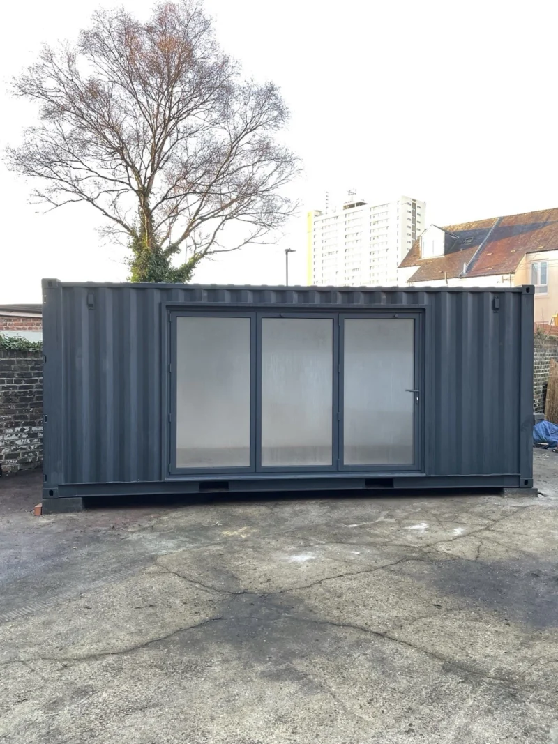 Converted Shipping Container Office Gym 20ft - First Choice Shipping Containers